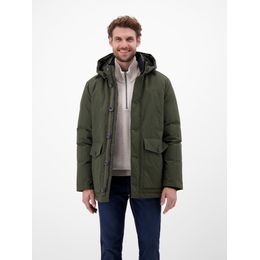 Lerros Herren Wintermantel "Herren Wintermantel mit Kapuze", gr&uuml;n, Gr. M, 100% Polyester, M&auml;ntel