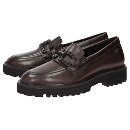 Sioux Damen Slipper "Amandira-700", Gr. 39,5, braun, Obermaterial: 100% Lammnappaleder LANA. 100% Gummi rubber., Schuhe