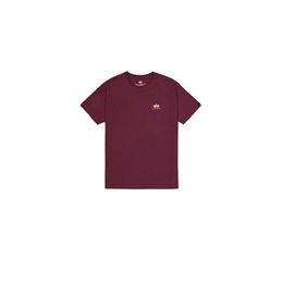 Alpha Industries Shirt male size XXXL Light yellow / Wine red