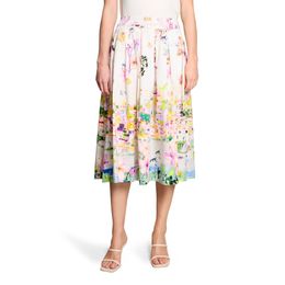 Vera Mont Damen Maxirock "Damen mit Gummizug", bunt, Gr. 36, Obermaterial: 97% Baumwolle, 3% Elasthan, R&ouml;cke