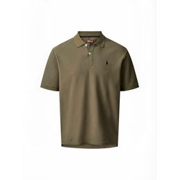 MCS Herren Kurzarmhemd "MCS Polo shirt MCHurst", gr&uuml;n, Gr. L, Obermaterial: 100% Baumwolle, Hemden
