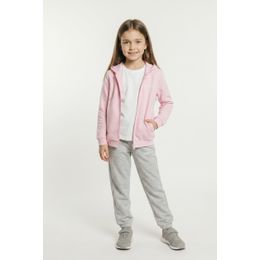 Jungen Trainingsanzug "ESSENTIALS KINDER", rosa, Gr. 164, adidas Sportswear, Obermaterial: 52% Baumwolle, 48% Polyester, Sportanz&uuml;ge, zweiteilig, aus