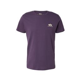 Alpha Industries T-Shirt Herren Gr&ouml;&szlig;e M brombeer
