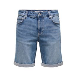 Only & Sons Only & Sons Shorts 'ONSPLY' Herren Gr&ouml;&szlig;e 31/32 blue denim