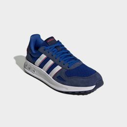 Herren Sneaker "RUN 84", adidas Sportswear, Gr. 48, blau, Leder, Synthetik, Textil, Schuhe, inspiriert vom Design des adidas LA Trainer