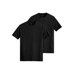 Levi's LEVI'S Herren T-Shirt "T-Shirt Slim Crewneck Tee - 2 Pack 2er Pack", schwarz, Gr. XL, Obermaterial: 100% Baumwolle CO., Shirts