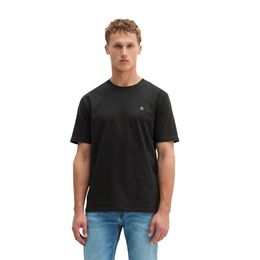 Marc O'Polo MARC O'POLO Herren T-Shirt "aus reiner Bio-Baumwolle", schwarz, Basic, Gr. M, unifarben, Obermaterial: 100% Baumwolle, Shirts