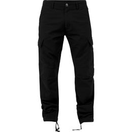 Urban Classics Herren Cargohose "Urban Classics Herren Camouflage Cargo Pants", schwarz, Gr. 36, 100% Baumwolle, Hosen