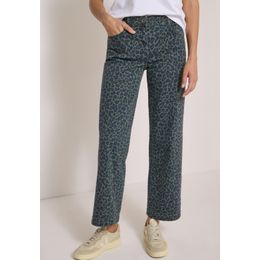 Cecil Damen Loose-fit-Jeans "Style Neele"dried olive gr&uuml;n, Gr. 30, Denim/Jeans, Obermaterial: 81% Baumwolle, 17% Polyester, 2% Elasthan. Futter: 52%