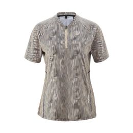 Gonso Damen Radtrikot "Adventure Jersey Soft Touch W", beige, Gr. 38, 100% Polyester, Trikots, Angenehmes, weiches Tragegef&uuml;hl