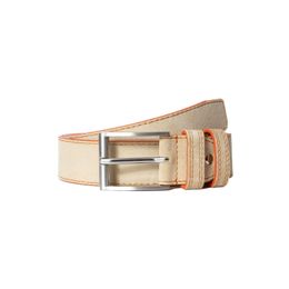 BA98-Cologne Damen Lederg&uuml;rtel "BA98-Cologne G&uuml;rtel", beige, Gr. 80, uni, Obermaterial: 100% Lammleder LEL., G&uuml;rtel, handgefertigt