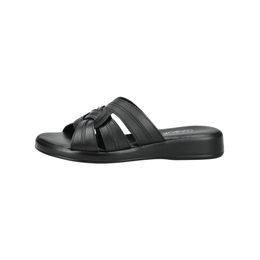 Gabor COMFORT Damen Pantolette "Gabor Comfort Pantoletten Glattleder", Gr. 38,5, schwarz, Glattleder, Schuhe