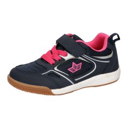Lico M&auml;dchen Hallenschuh "Sportschuh Racine VS", Gr. 29, blau, Synthetik, Schuhe