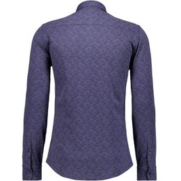 Ragman Herren Henleyshirtmarineblau, Gr. XL, Popeline, 70% Baumwolle 30% Polyester, Shirts