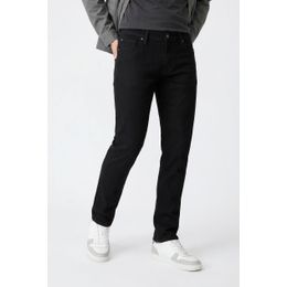 Jack & Jones JACK & JONES Herren 5-Pocket-Hose "JPSTGLENN DYLAN ORIGINAL"schwarz, Gr. 31, unifarben, Web, Obermaterial: 98% Baumwolle, 2% Elasthan, Hosen