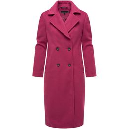 Navahoo Damen Langmantel "Sternlein 14", lila, Gr. XXL, Obermaterial: 90% Polyester, 10% Viskose. Innenfutter: 100% Polyester. &Auml;rmelfutter: 100%