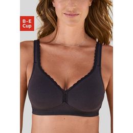 PETITE FLEUR BY LASCANA Entlastungs-BH ', BH ohne B&uuml;gel, Baumwoll-BH' mehrfarbig Gr. 95D. Ohne B&uuml;gel. Nachhaltig.