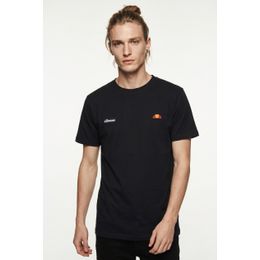 Ellesse Herren T-Shirt "FLORAN TEE", schwarz, Gr. XL, Obermaterial: 100% Baumwolle, Shirts, mit Rundhalsausschnitt, Kurzarm-Design, aus Baumwolle,