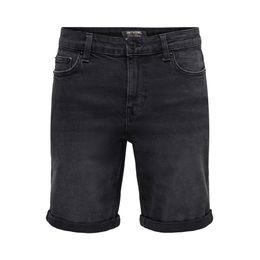 Only & Sons Only & Sons Shorts 'ONSPLY' Herren Gr&ouml;&szlig;e 31/32 black denim