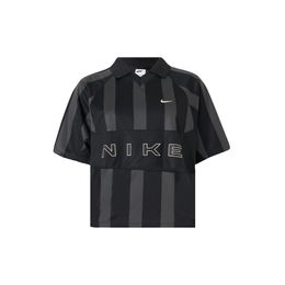 Nike Sportswear Shirt female size L Dark grey / Black / White