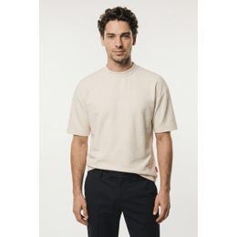 JOOP! JOOP JEANS Herren T-Shirt "Aldric", beige, Gr. XL, clean, unifarben, Single Jersey, Obermaterial: 65% Modal, 35% Polyester, Shirts, Regular fit mit