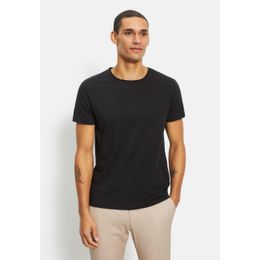 OLYMP Herren T-Shirt "OLYMP Casual Wirk, T-Shirt", schwarz, Gr. XS, 95% Baumwolle, 5% Elasthan, Shirts