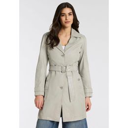Mauritius Damen Trenchcoat "MWLeoniz", beige, Gr. M, unifarben, Obermaterial: 100% Schafsleder. Futter: 100% Polyester. &Auml;rmelfutter: 100% Polyester,