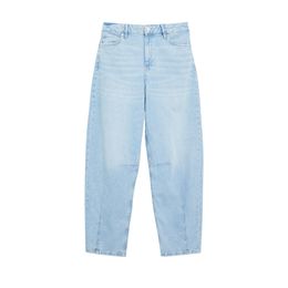 s.Oliver Damen 5-Pocket-Jeans, blau, Gr. 36, unifarben, Denim/Jeans, Obermaterial: 99% Baumwolle, 1% Elasthan, Jeans, im Barrel Fit und mit Stretch