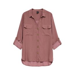 Vero Moda Curve Bluse 'VMBumpy' Damen Gr&ouml;&szlig;e 6XL rostbraun / pink