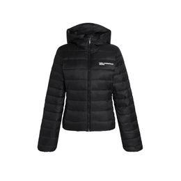 KARL LAGERFELD JEANS Jacke Damen Gr&ouml;&szlig;e XL schwarz / wei&szlig; Sommerjacke