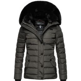 Navahoo Damen Steppjacke "Milianaa", grau, Gr. S, Oberstoff: 100% Polyester. Futter: 100% Polyester. Wattierung: 100% Polyester. &Auml;rmelfutter: 100%