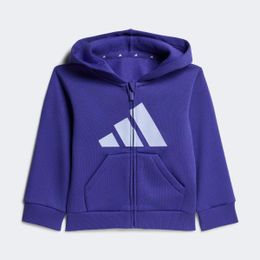 M&auml;dchen Trainingsanzug "ESSENTIALS KIDS", lila, Gr. 80, adidas Sportswear, Obermaterial: 70% Baumwolle, 30% Polyester, Sportanz&uuml;ge