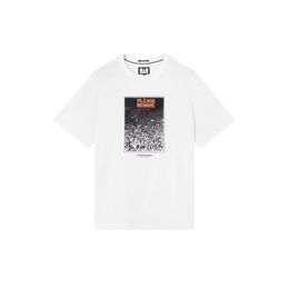 Herren T-Shirt "BEHAVE GRAPHIC TEE Herren", wei&szlig;, Gr. XL, Weekend Offender, Jersey, 100% Baumwolle, Shirts, T-Shirt Herren, leichtes Kurzarmshirt,