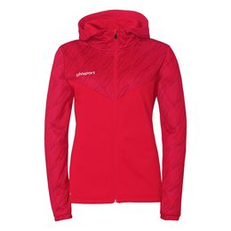 Uhlsport Damen Trainingsjacke "Trainingsjacke Progressive 28 Multi Women", rot, Gr. XXL, Obermaterial: 100% Polyester Pol. recyc.., Jacken