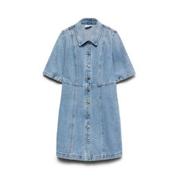 V&eacute;ro Moda Vero Moda Kleid 'VMDaisy' Damen Gr&ouml;&szlig;e 32 blue denim Sommerkleid