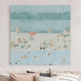 Bilderwelten Akustikbild Sandbank im Meer II