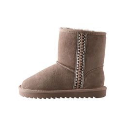 next Stiefel M&auml;dchen Gr&ouml;&szlig;e 41 braun / karamell / dunkelbraun / wei&szlig;