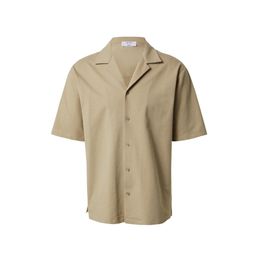 DAN FOX APPAREL Button Up Shirt 'Roman' male size S Dark beige
