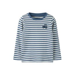 name it Shirt 'NMMVilly' Jungen Gr&ouml;&szlig;e 80 navy / dunkelblau / wei&szlig;