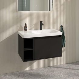 Villeroy & Boch Villeroy & Boch Skyla Schrank mit Waschtisch, 1 Auszug, 5A52R1R1+C78700VL,