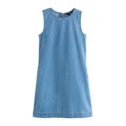 next Kleid Damen Gr&ouml;&szlig;e 38 blue denim Sommerkleid
