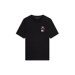 Tommy Hilfiger T-Shirt 'TH x CF1' Herren Gr&ouml;&szlig;e M rot / schwarz / wei&szlig;