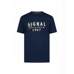 Signal T-shirt ' FinnSi ' Herren Gr&ouml;&szlig;e S blau