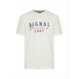 Signal Button Up Shirt ' FinnSi ' male size XXXL Ecru
