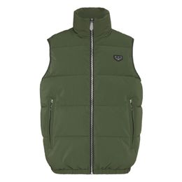 Philipp Plein Herren Outdoorjacke "Daunenweste", gr&uuml;n, Gr. L, Obermaterial: 100% Polyester. Futter: 100% Polyester. F&uuml;llung: 100% Polyester, Jacken
