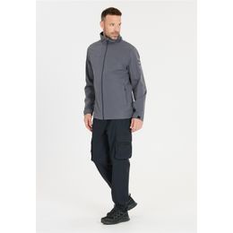 WHISTLER Herren Outdoorjacke "Hakon"blau, grau, Gr. M, unifarben, 100% Polyester, Jacken, aus atmungsaktivem Material