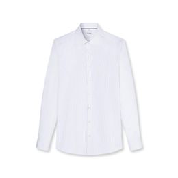 OLYMP Herren Businesshemd "OLYMP Level Five, Body Fit, Kent", wei&szlig;, Gr. 43, 97% Baumwolle, 3% Elastolefin, Hemden