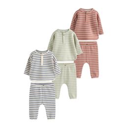 next Set boy size 62 Blue / Chestnut brown / Light green / White