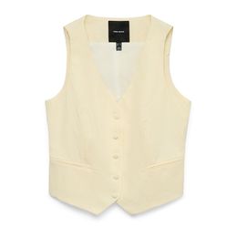 V&eacute;ro Moda VERO MODA Suit Vest female size 38 Yellow / White