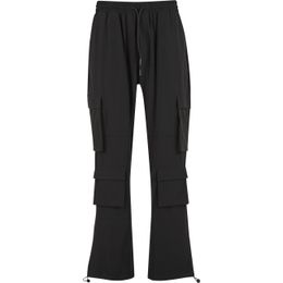 2Y STUDIOS Herren Cargohose "2Y Studios Oris Cargo Pants", schwarz, Gr. 28, unifarben, 100% Baumwolle, Hosen